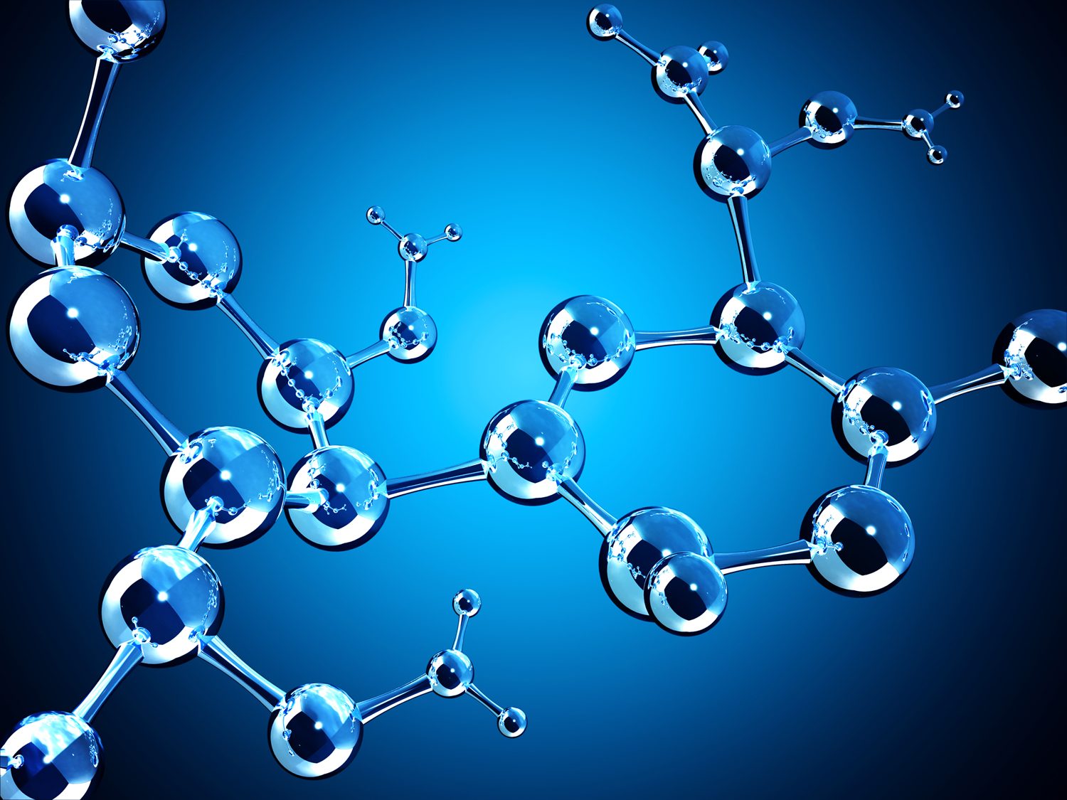 Abstract Molecular Structure Lifesciencepilot